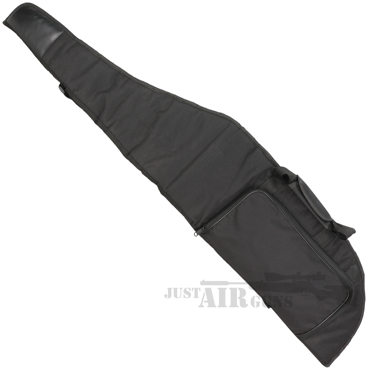 Large Multi Pocket Gun Slip Faux Leather Black 127x30cm - Just Air Guns