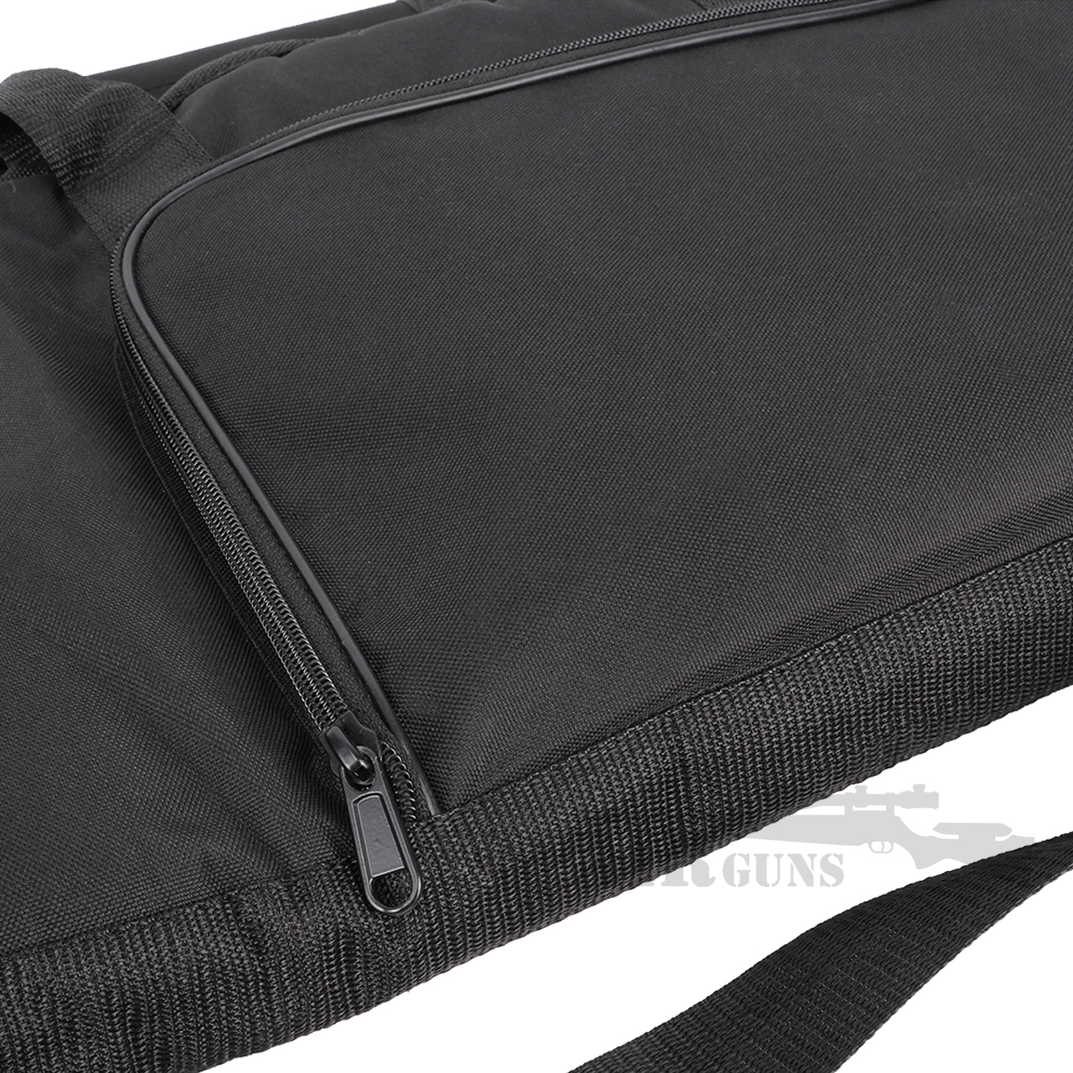 Large Multi Pocket Gun Slip Faux Leather Black 127x30cm - Just Air Guns