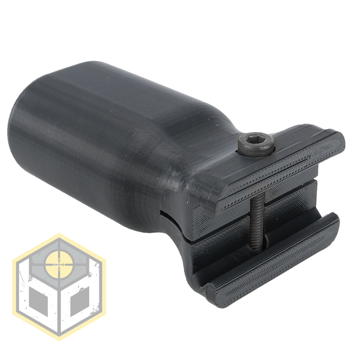 MP RVG Style Railed Vertical Grip Black - Just Air Guns