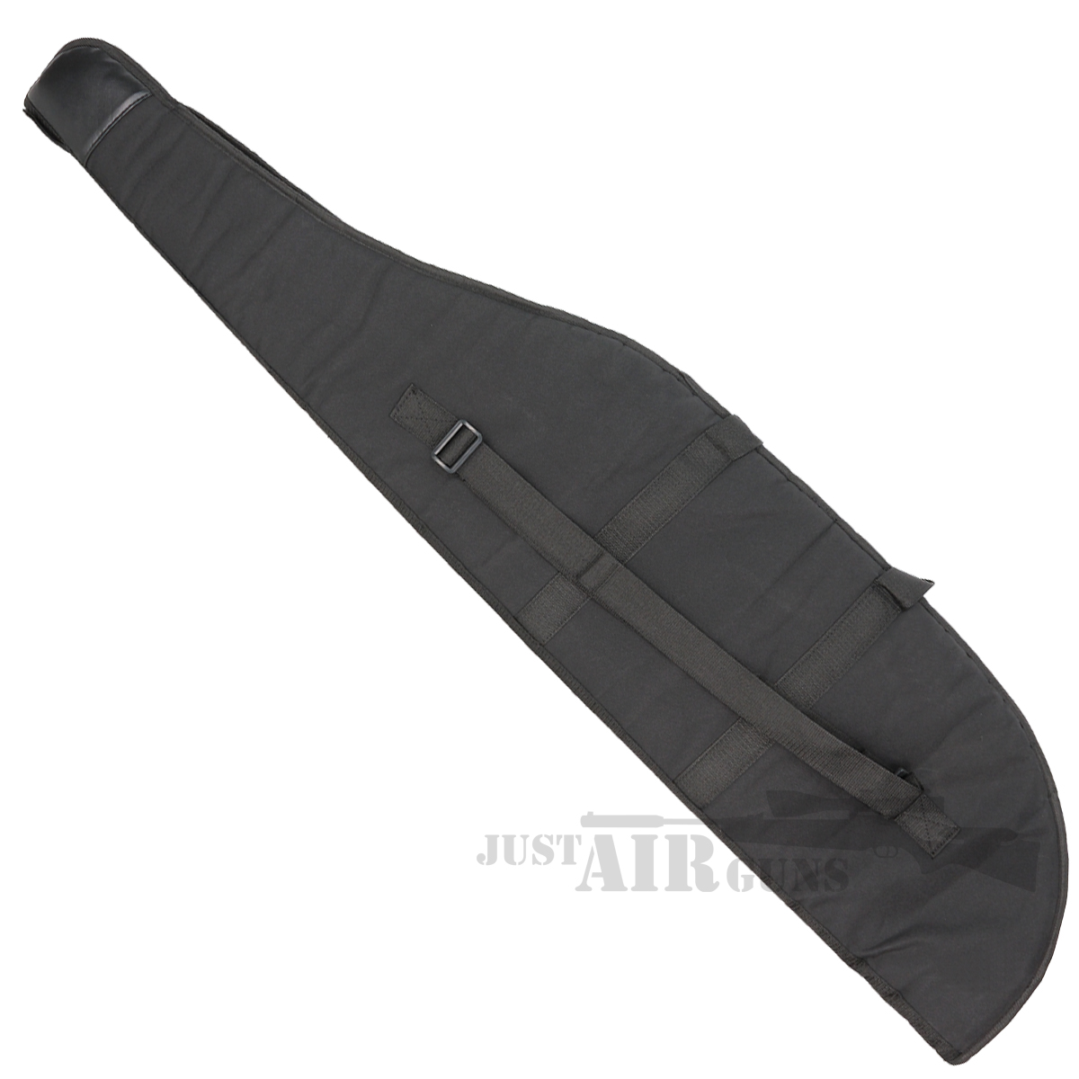 Large Two Pocket Gun Slip Faux Leather Black 127x30cm - Just Air Guns