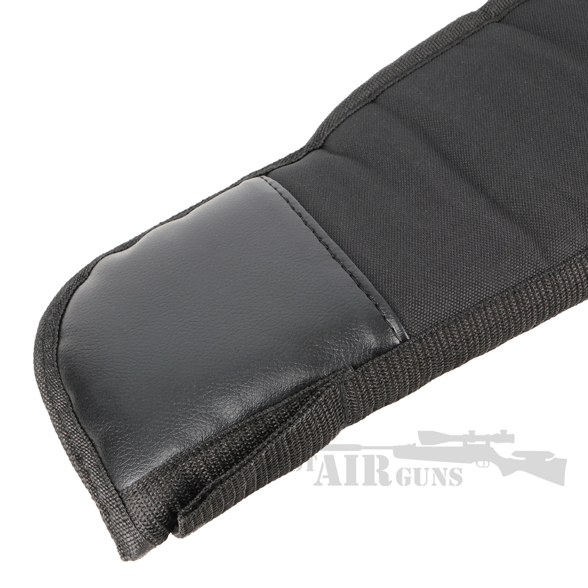 Large Two Pocket Gun Slip Faux Leather Black 127x30cm - Just Air Guns
