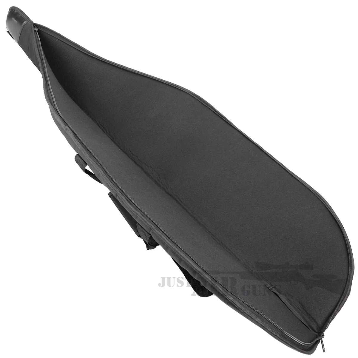 Large Two Pocket Gun Slip Faux Leather Black 127x30cm - Just Air Guns