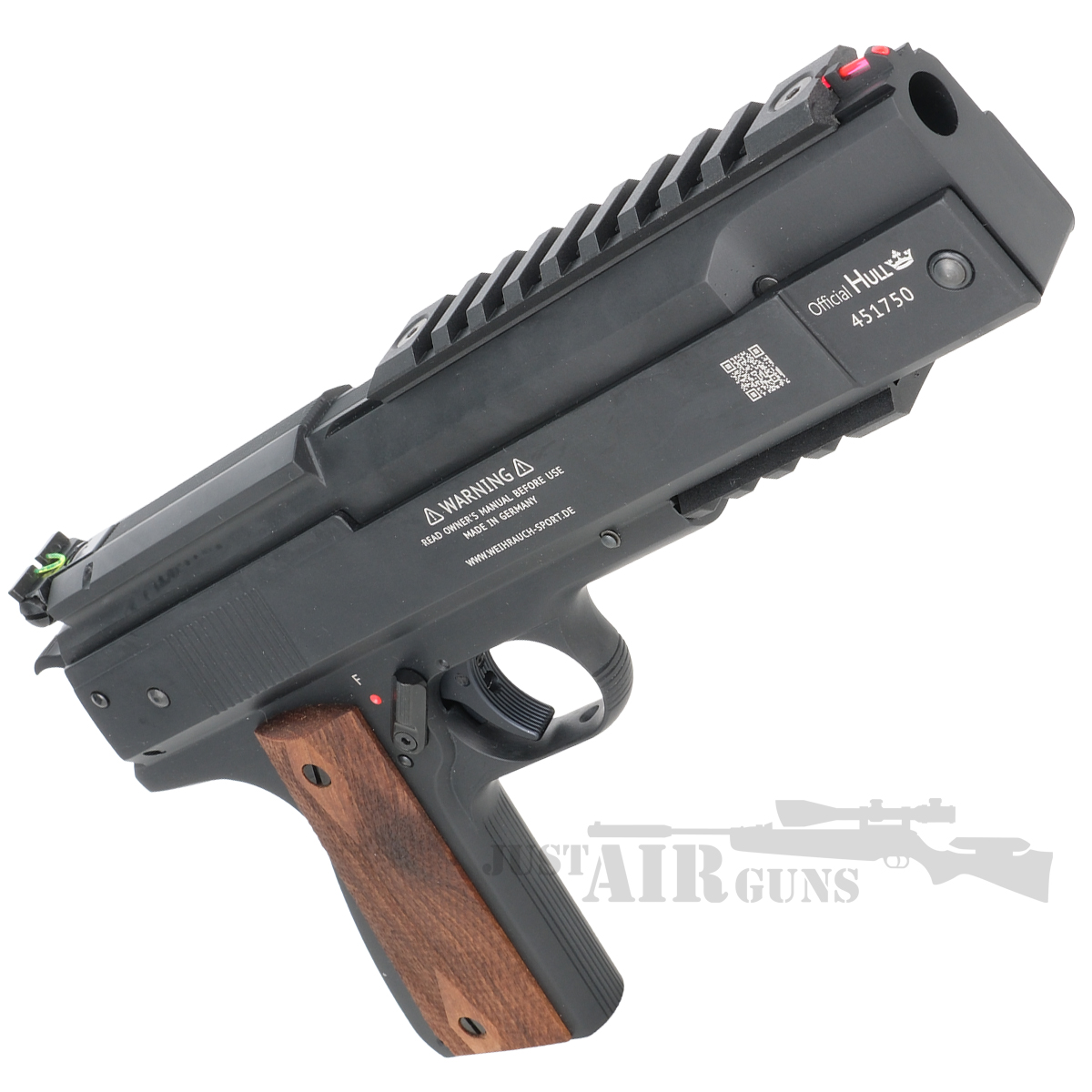 Weihrauch HW45 Spring Air Pistol .177 - Just Air Guns