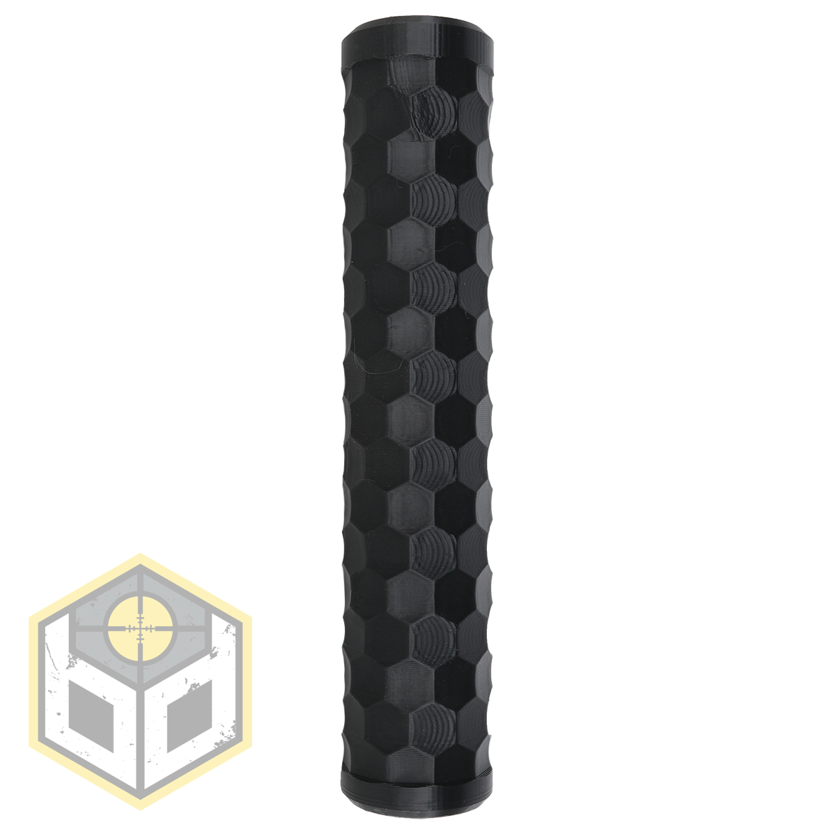 Airgun Moderator Hexagon Long 177 - 22 1/2-20 UNF - Just Air Guns