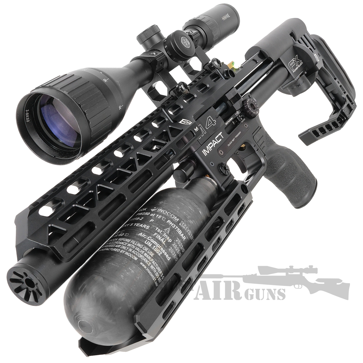 FX Impact M4 Micro Black Limited Edition Air rifle .22 - Just Air Guns