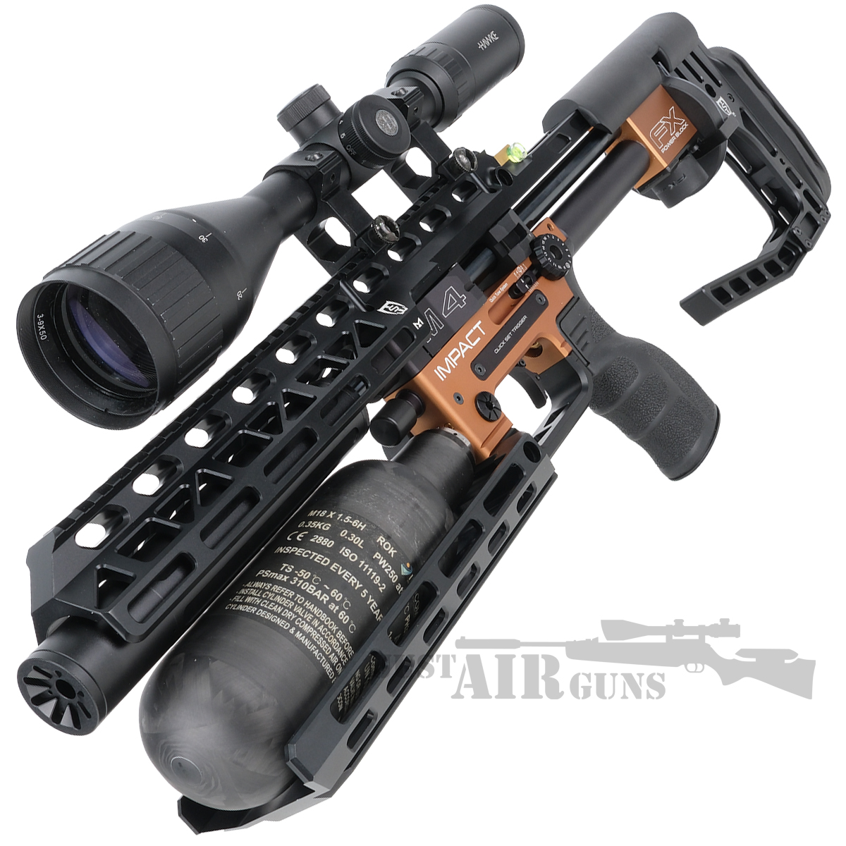 FX Impact M4 Micro Copper Limited Edition Air rifle .22 - Just Air Guns