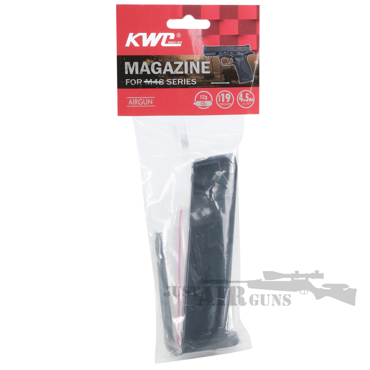 KWC M45 Series 19-Round CO2 4.5mm BB Airgun Magazine - Just Air Guns
