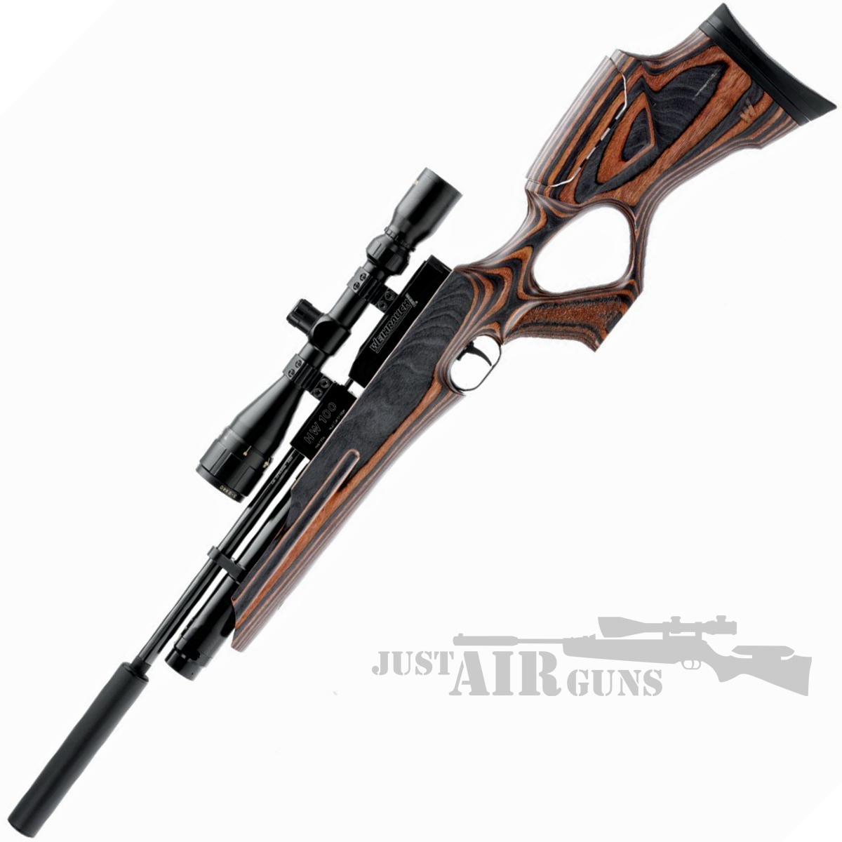 Weihrauch HW 100 KT Laminate Adjustable PCP Air Rifle .177