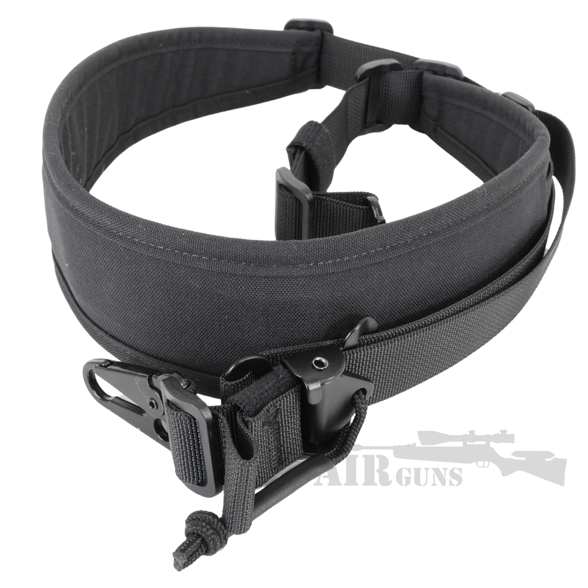 D124 Rifle Strap with Padding and Quick-Adjust Black - Just Air Guns