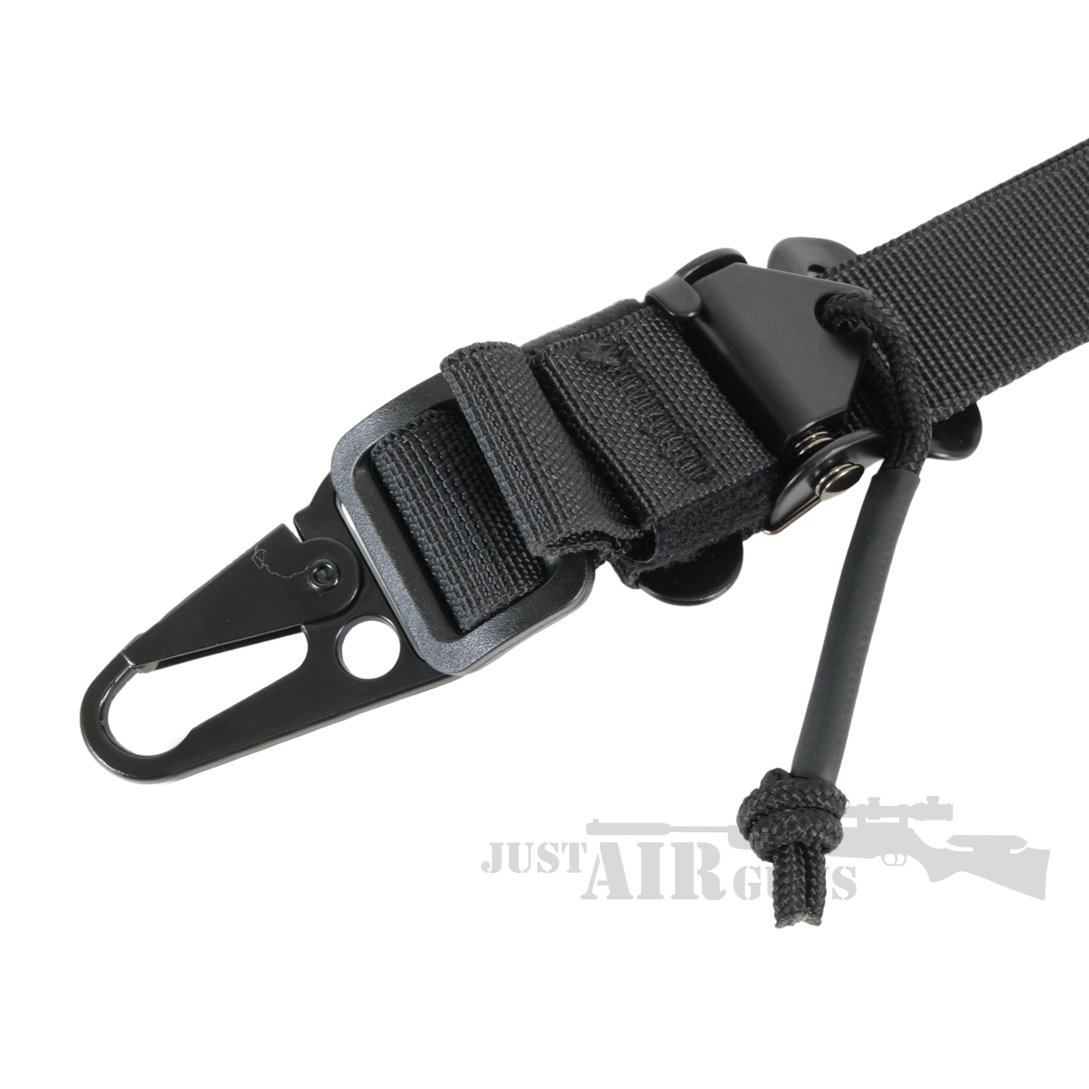 D124 Rifle Strap with Padding and Quick-Adjust Black - Just Air Guns