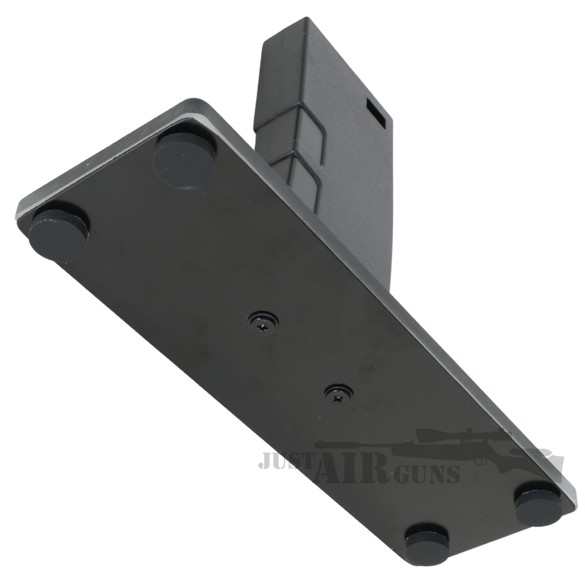 AR Rifle Display Stand Mag Well Style with Glass Base - Just Air Guns