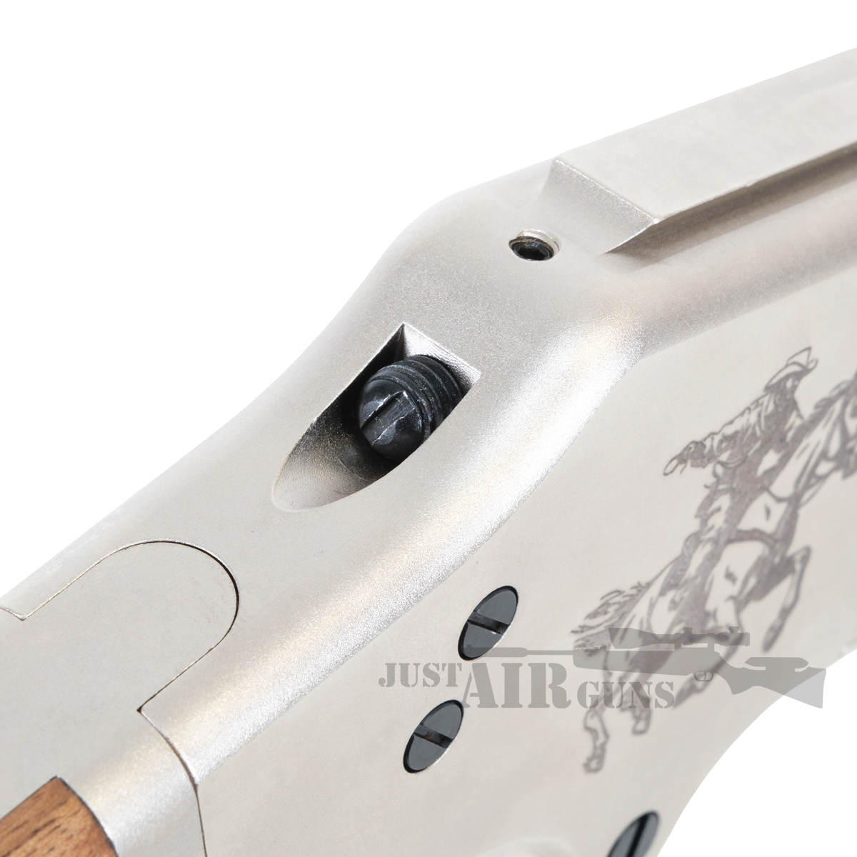 Reximex Lieva PCP Air Rifle Silver .177 - Just Air Guns