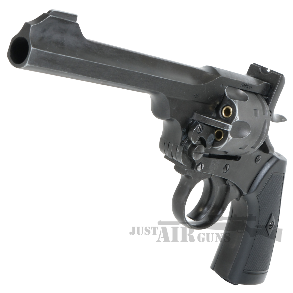 Webley MKVI Service Revolver .455 Aged (.22 Calibre Airgun) - Just Air Guns